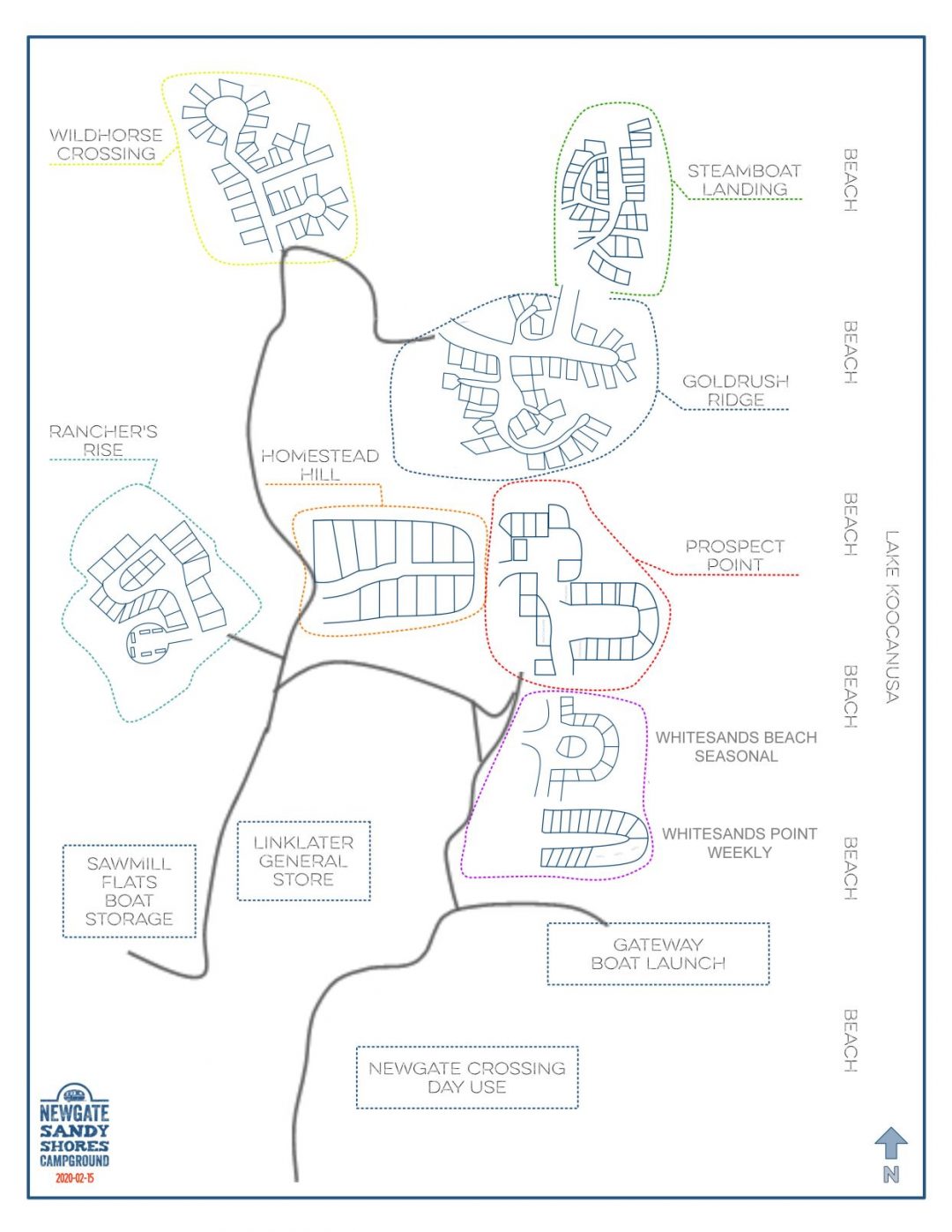 Book Now | Newgate Sandy Shores Campground
